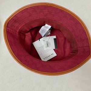 Coach | Accessories | Coach Signature Jacquard Bucket Hat | Poshmark